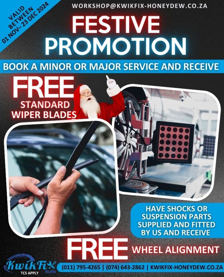 Festive Promotion - Kwik Fix Auto